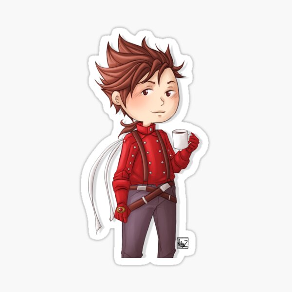 "Lloyd the barista" Sticker for Sale by MaliceZz | Redbubble