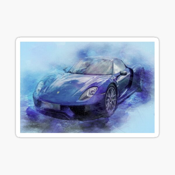 "Rotary Enzo Hypercar" Sticker for Sale by Castiel88 | Redbubble