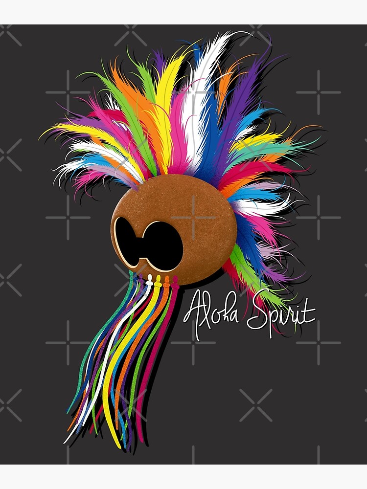 "Aloha Spirit - Ikaika Warrior Helmet " Poster for Sale by wearbaer ...