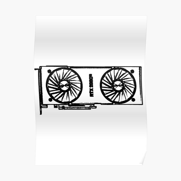 "GPU" Poster for Sale by Surt-Designs | Redbubble