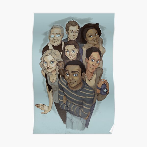 "Community - Fan art" Poster by Diversify | Redbubble