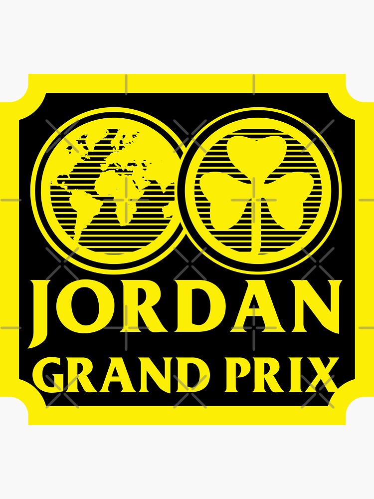 "Jordan Grand Prix (Original Logo 1991 -1995)" Sticker for Sale by ...