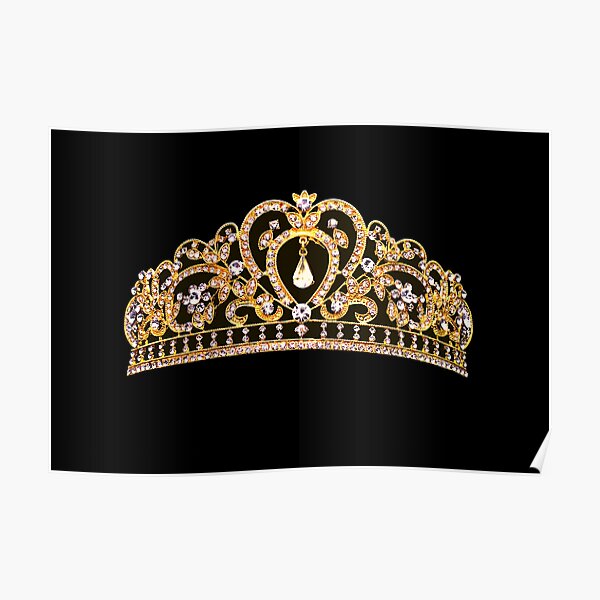 "My Everyday Tiara" Poster by tjwdraws | Redbubble