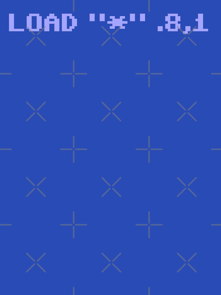 "C64 Load "*" .8,1" Essential T-Shirt for Sale by McPod | Redbubble