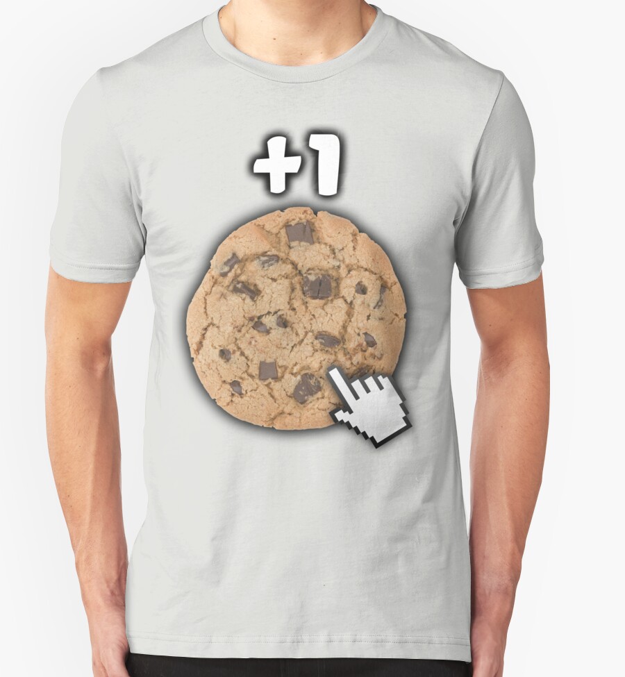 "Cookie Clicker" T-Shirts & Hoodies by FreePrometheus | Redbubble