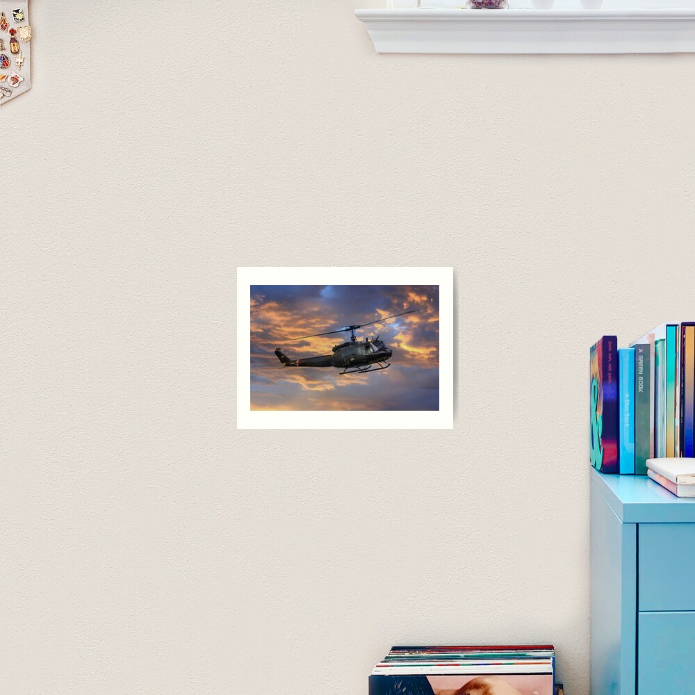 "Huey - Vietnam Workhorse" Poster for Sale by Airpower Art | Redbubble