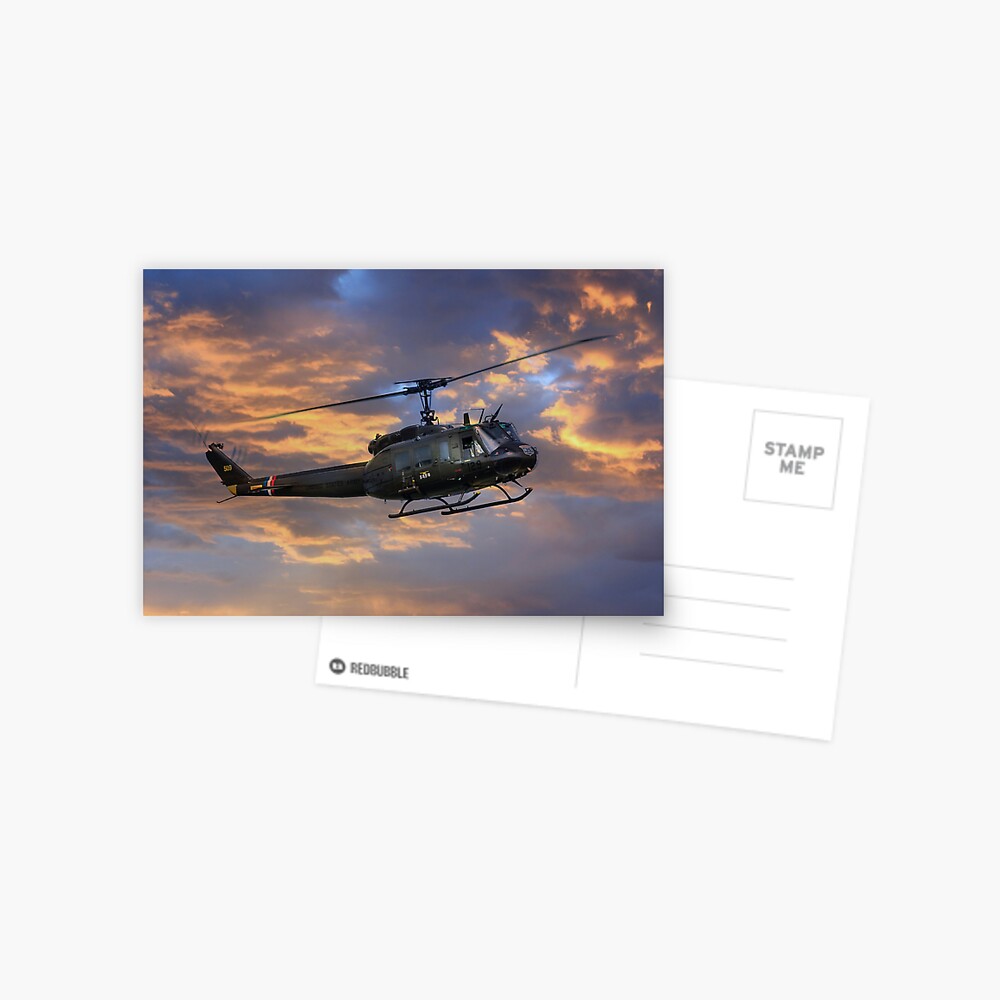 "Huey - Vietnam Workhorse" Poster for Sale by Airpower Art | Redbubble