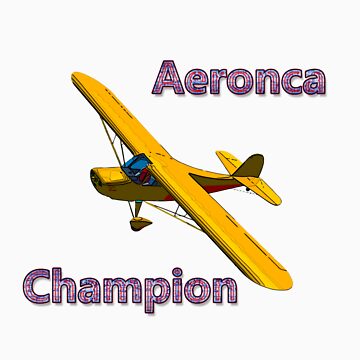 "Aeronca Champion" Sticker for Sale by boogeyman | Redbubble