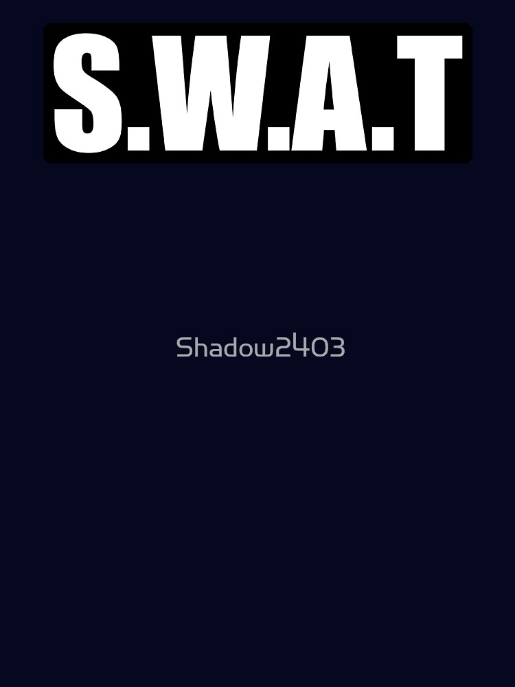 "S.W.A.T - Logo Block" Essential T-Shirt for Sale by Kris Toddington ...