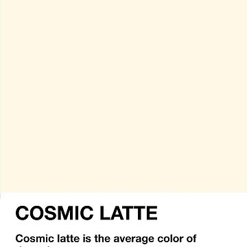 "Cosmic Latte Pantone Swatch" Art Board Print for Sale by aikaw | Redbubble