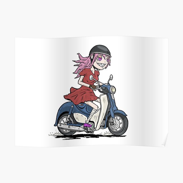 "2018 Honda Supercub C125 Motome" Poster for Sale by reizeprimus ...