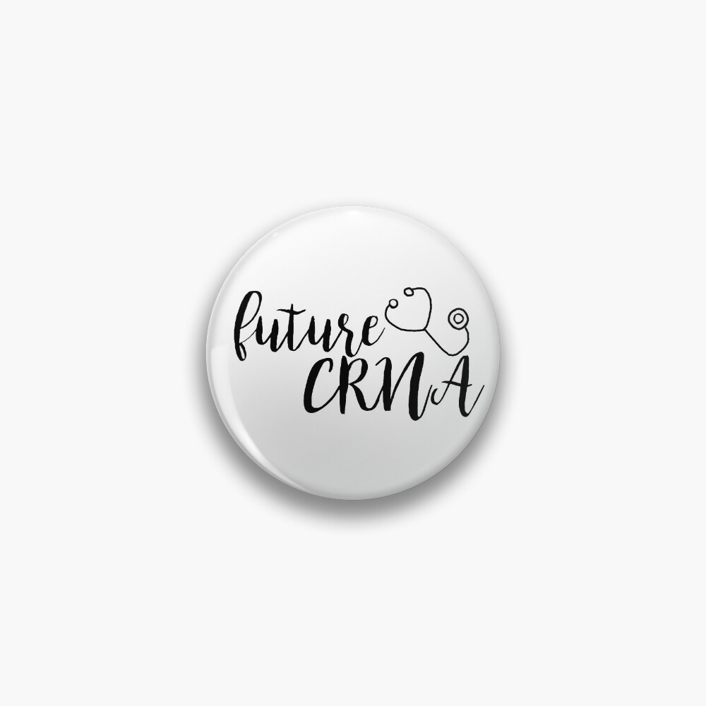 "Future CRNA" Sticker for Sale by MadeByAbby | Redbubble