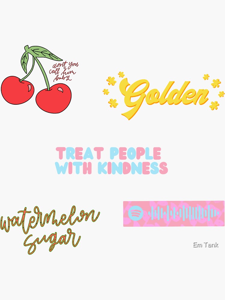 "Fine Line by Harry Styles Sticker pack" Sticker by bffeot | Redbubble