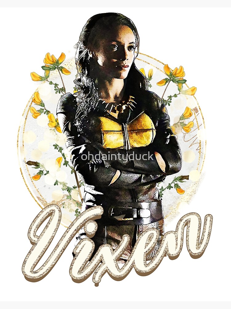 "Vixen" Poster by ohdaintyduck | Redbubble
