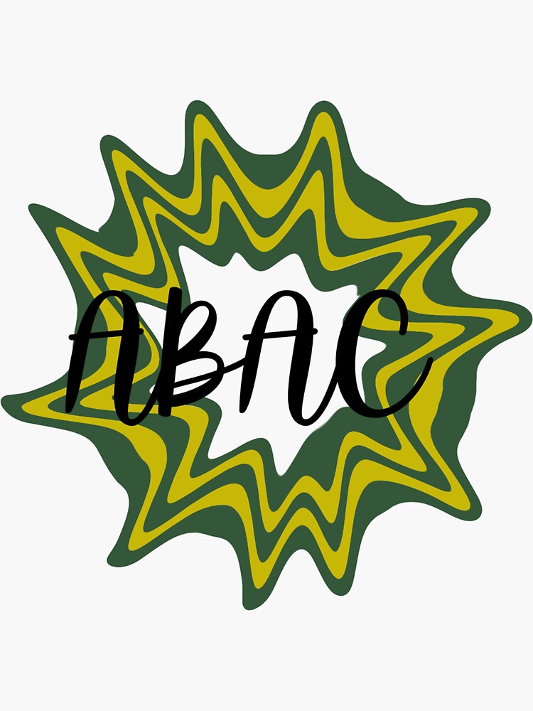 "ABAC splatter " Sticker by 7Kdschmidt | Redbubble