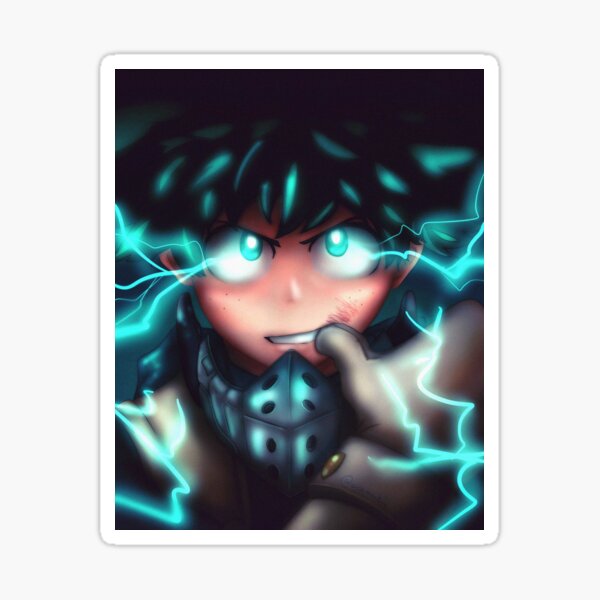 "Deku" Sticker for Sale by giocmartins | Redbubble