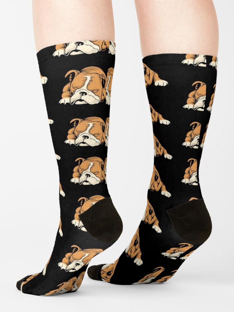 "English Bulldog" Socks for Sale by anziehend | Redbubble
