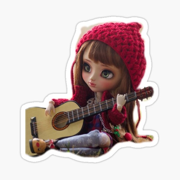 "Cute doll design" Sticker for Sale by Smiley28 | Redbubble