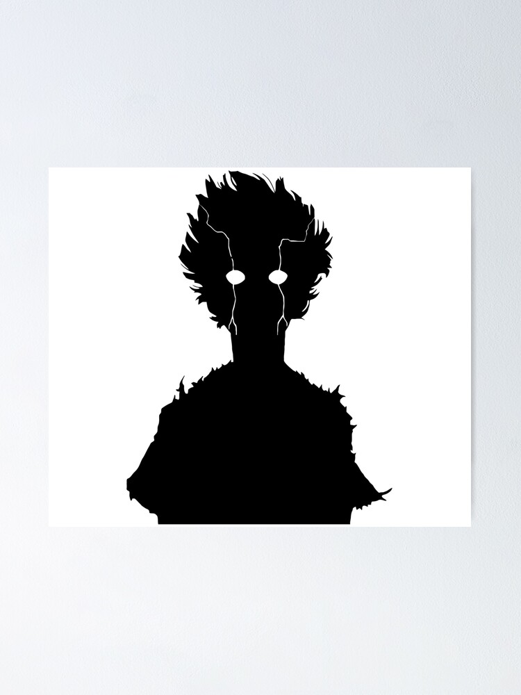 "Shigeo rage mode" Poster for Sale by Achwing | Redbubble