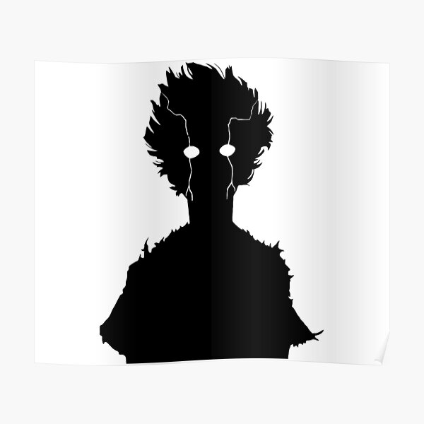 "Shigeo rage mode" Poster for Sale by Achwing | Redbubble