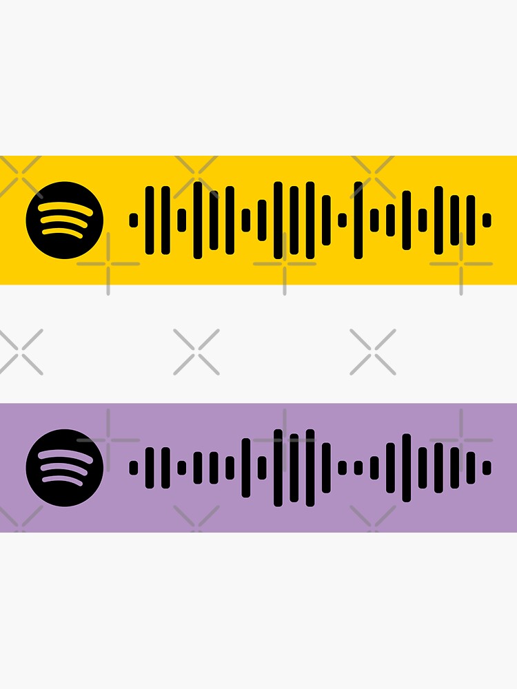 "Billie Eilish Spotify Codes" Sticker for Sale by Paigeioart | Redbubble