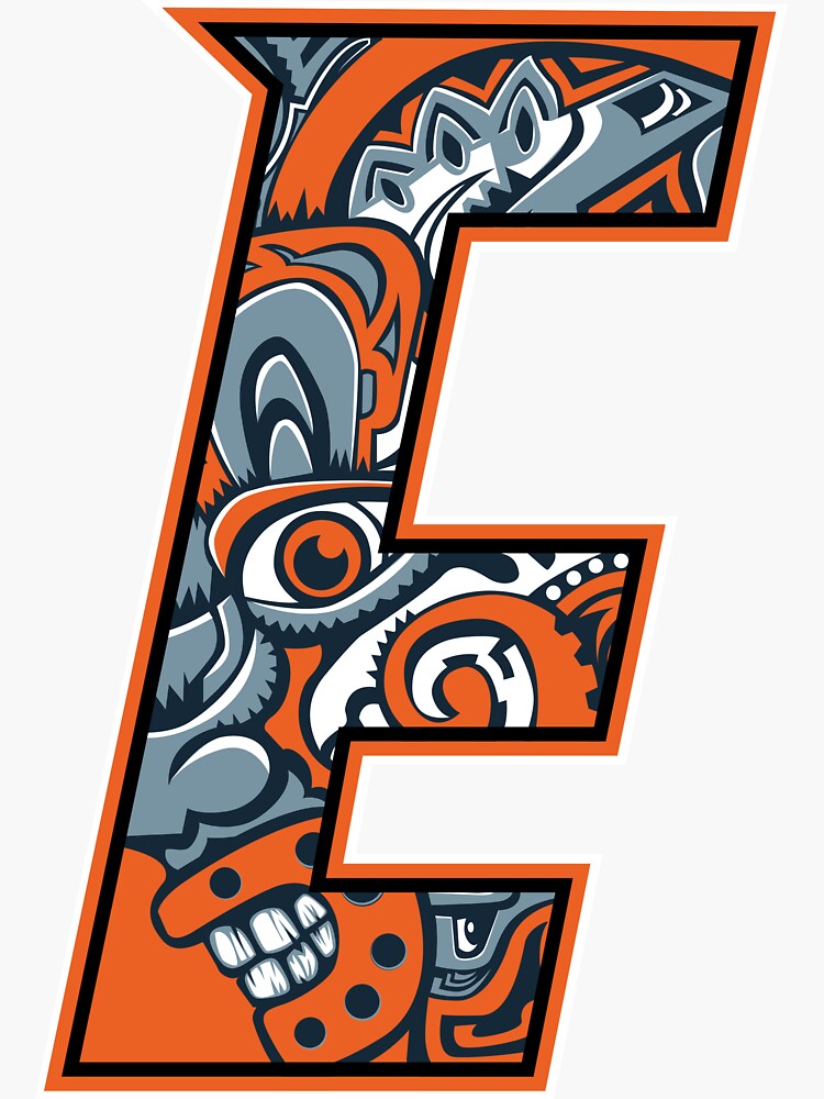 "Aztec Alphabet Letter E" Sticker for Sale by AudreyAre | Redbubble
