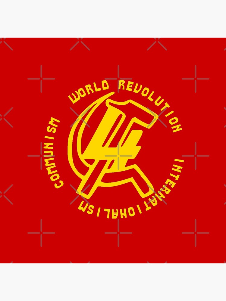 "Fourth International" Pin for Sale by Trotskist | Redbubble