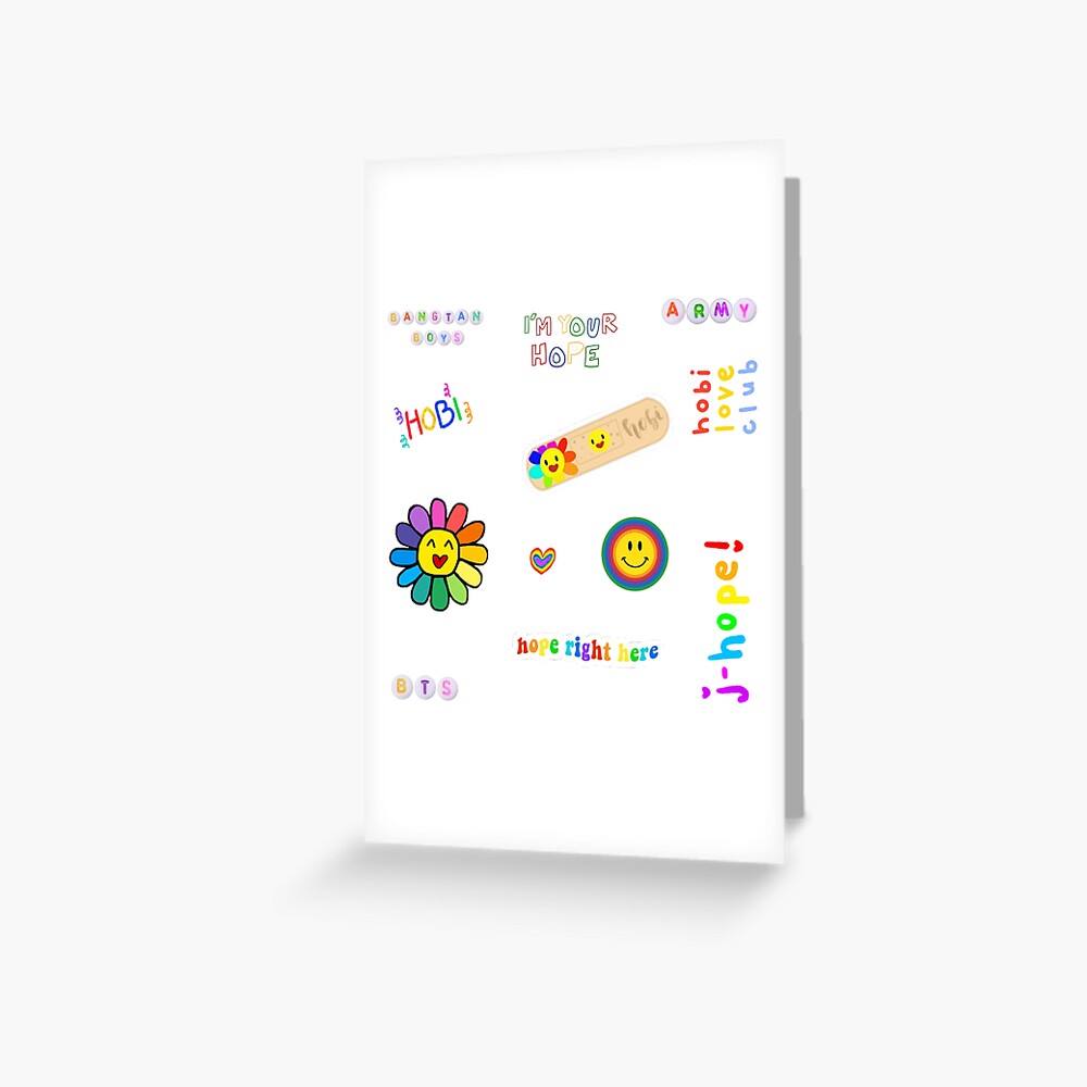 BTS Hobicore Memo Pad Theme Stationery Paper & Party Supplies Notepads ...