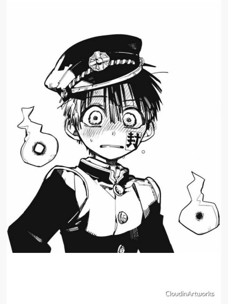 "Blushing Toilet bound Hanako-kun" Poster for Sale by CloudinArtworks ...