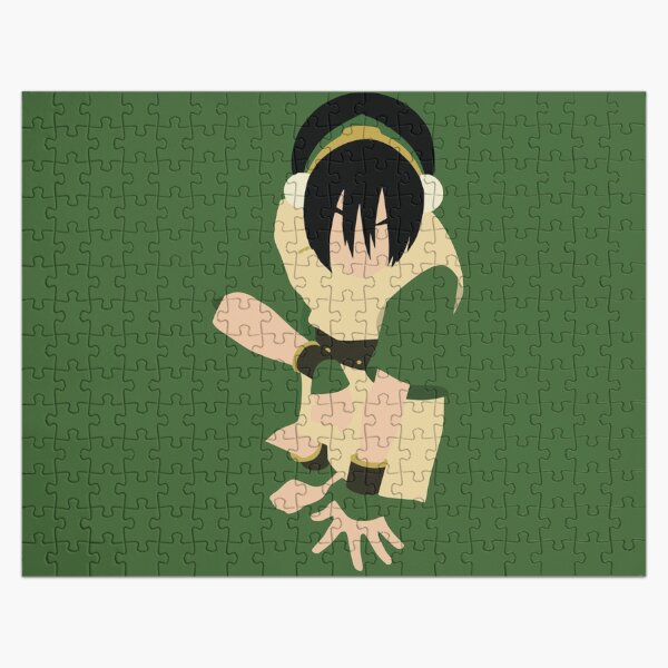"Avatar The Last Airbender Minimalist Toph" Jigsaw Puzzle by egrjhn ...