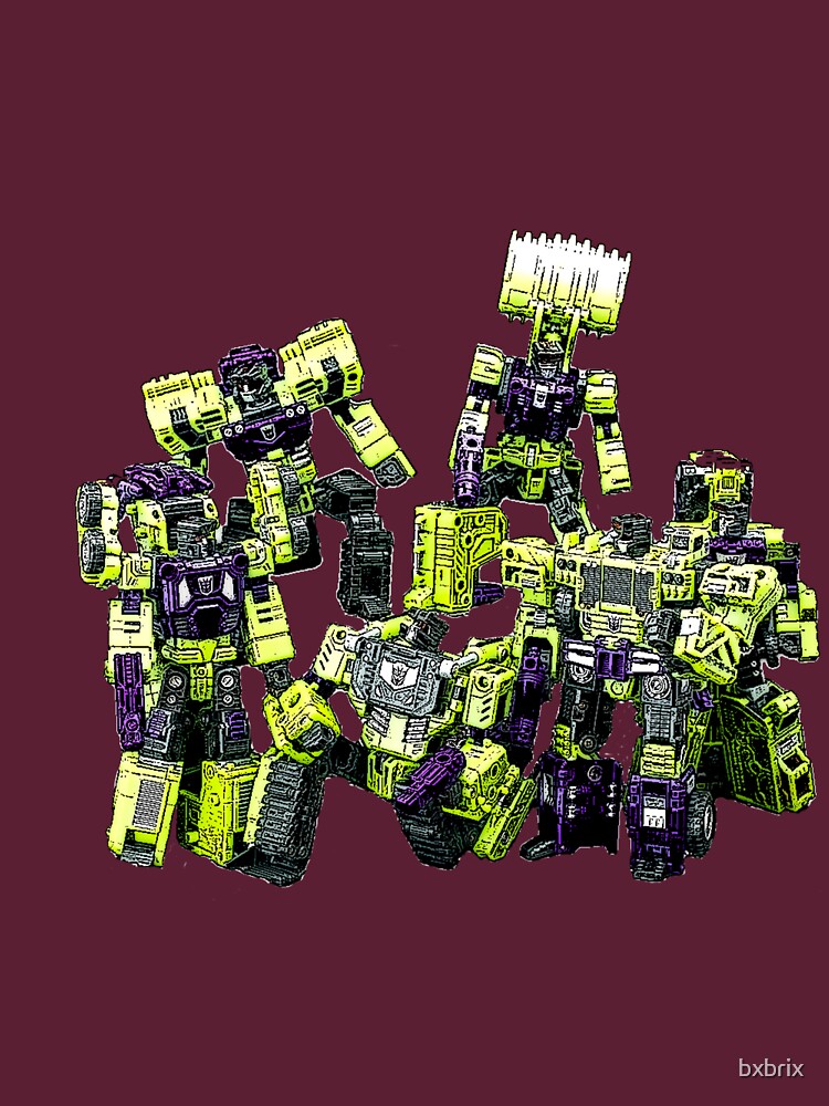 "Constructicons Devastator By BX Brix" T-shirt for Sale by bxbrix ...