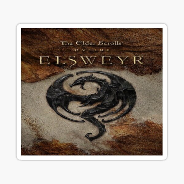 Sticker « The Elder Scrolls Online Elsweyr, ESO », par heatherbender3 ...