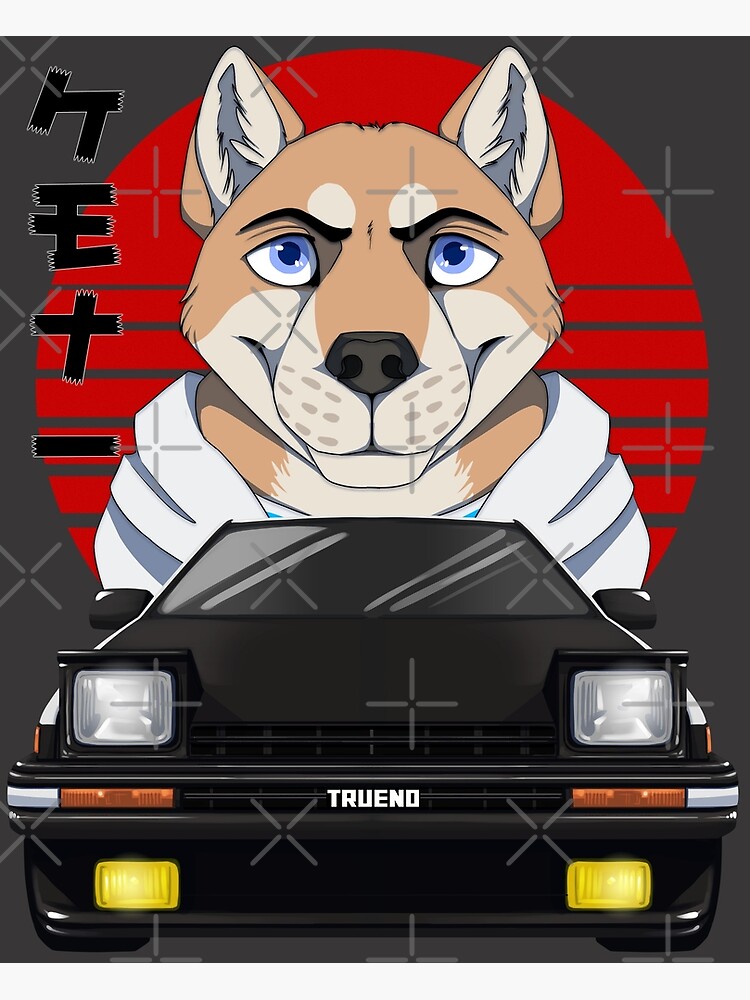 "JDM FURRY" Poster for Sale by LowriderGirl | Redbubble