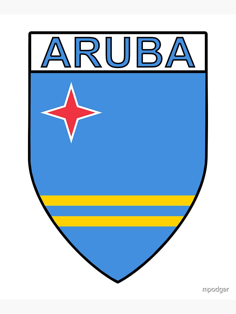 "Aruba Flag Gifts, Stickers & Products (N)" Tote Bag for Sale by ...