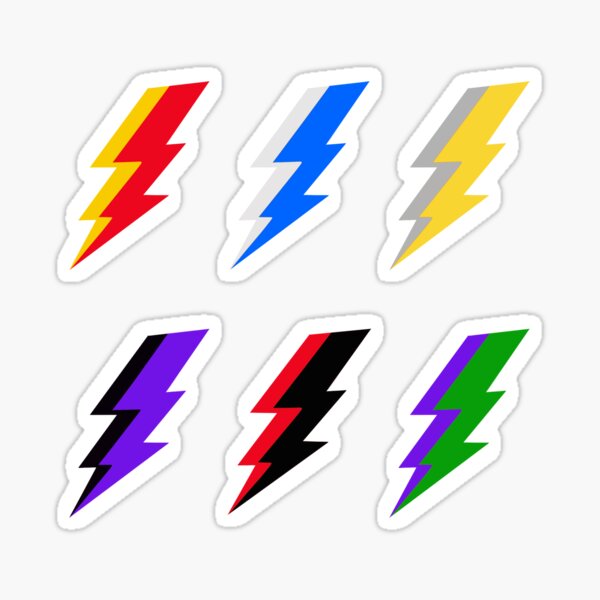 "Avengers Lightning Bolt Sticker Pack" Sticker for Sale by Sofieq ...