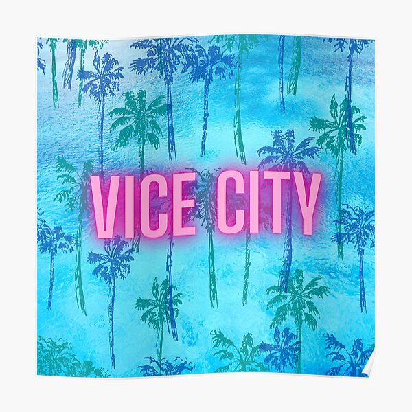 Gta Vice City Posters | Redbubble