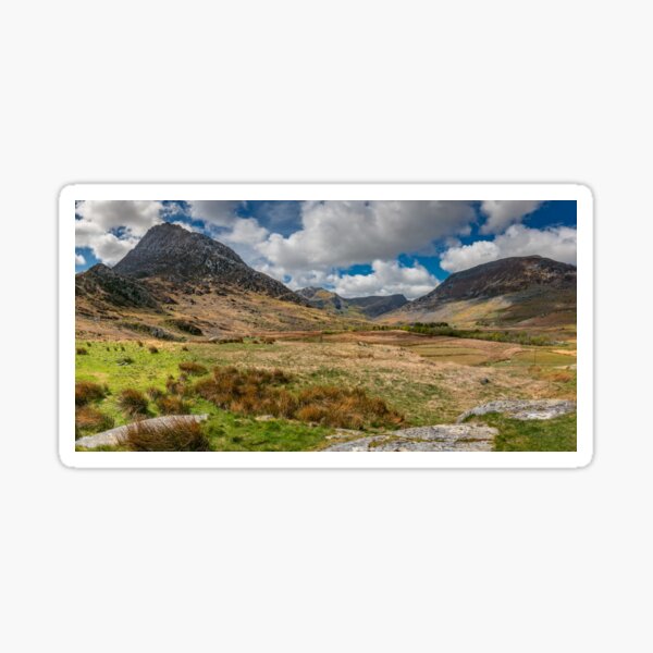 "Tryfan and The Ogwen Valley Snowdonia " Sticker for Sale by AJEvans ...