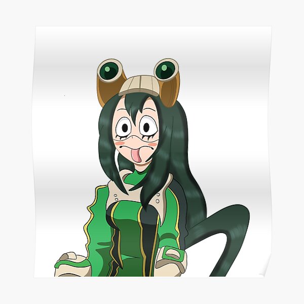 "Froppy Art- My Hero Academia" Poster for Sale by lunadoodless | Redbubble