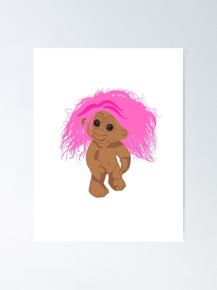 Póster «Fondo Transparente Muñeca Troll Rosa» de mc-osborne | Redbubble