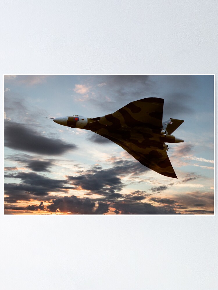 "Vulcan Icon" Poster by aviationart | Redbubble