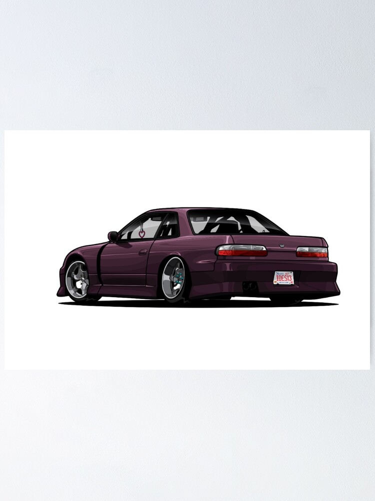 "Silvia S13" Poster for Sale by SJS13 | Redbubble