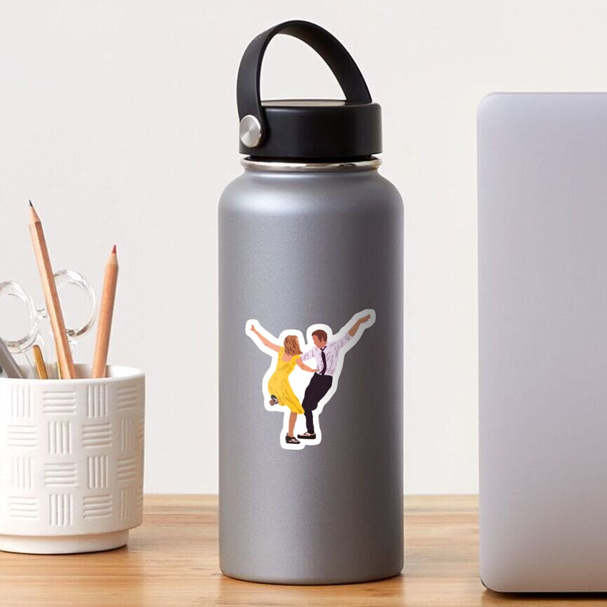 "Mia and Sebastian Tap Dance" Sticker for Sale by jecdesigns77 | Redbubble