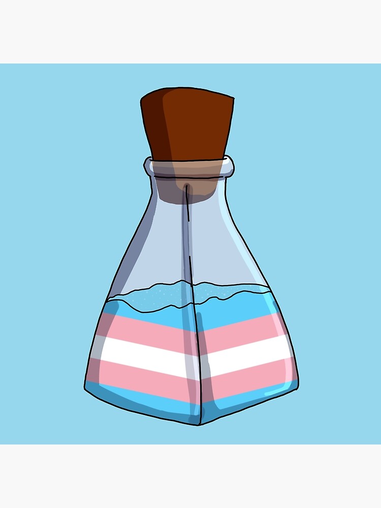 Pride Potions Transgender Poster For Sale By Tookfluff Redbubble