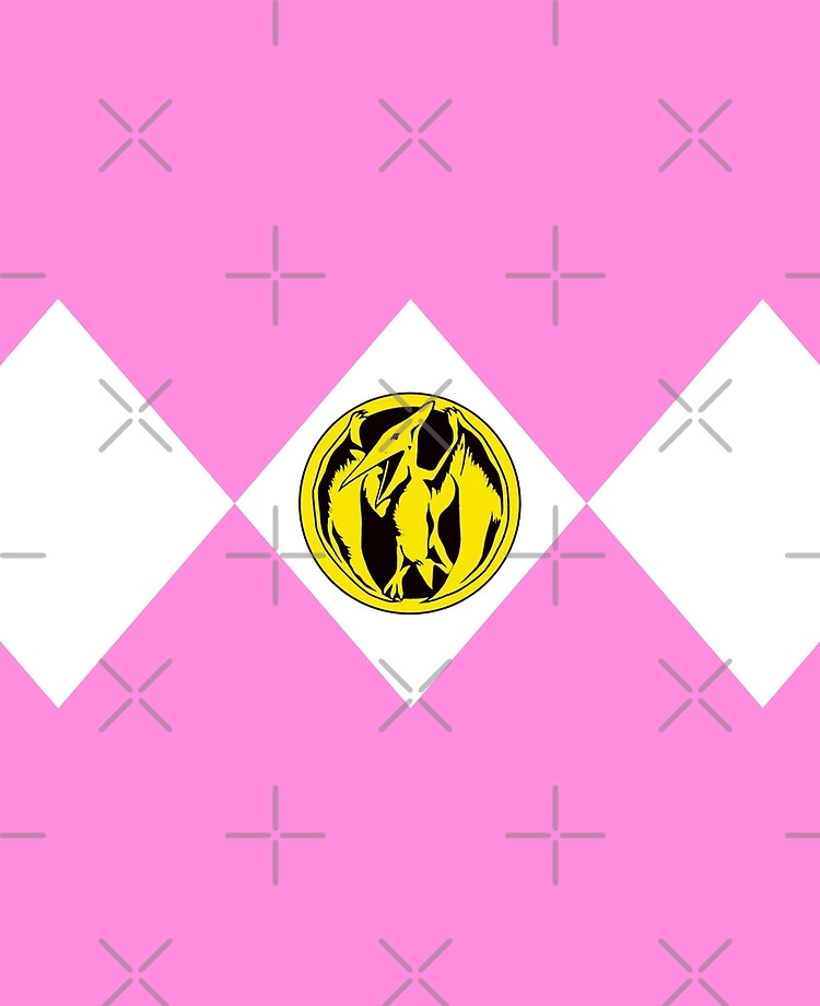 "MMPR Pink Ranger With Coin" iPad Case & Skin for Sale by Estela Costa ...