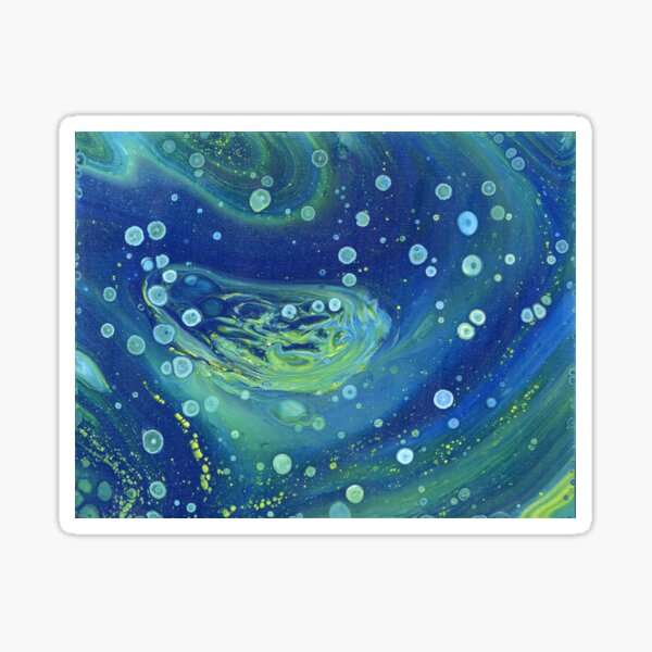 "Currents" Sticker for Sale by noctua-rex | Redbubble