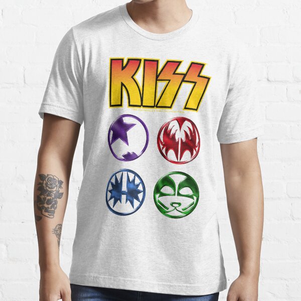 "KISS Logo Starman Spaceman Demon Catman V3" T-shirt for Sale by ...