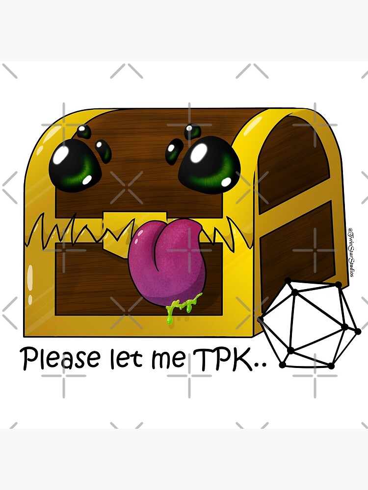 "Adorable Mimic" Poster for Sale by TwinStarStudios | Redbubble