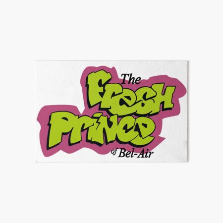 "Fresh Prince Logo" Art Board Print by Cartoonchild | Redbubble