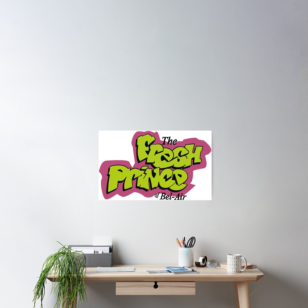 "Fresh Prince Logo" Poster by Cartoonchild | Redbubble