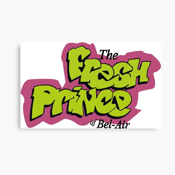 "Fresh Prince Logo" Canvas Print by Cartoonchild | Redbubble